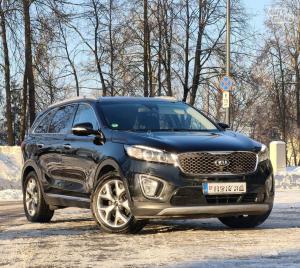 Melns Kia Sorento 2016 Viļņa, ar dzinēja tilpumu 2.20 L un nobraukumu 183 tūkst. km par 17303 €, foto  vietnē AUTOMOTO.COM.LV