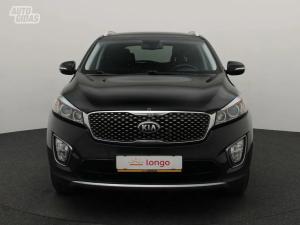 Black Kia Sorento 2016 in Vilnius, with an engine capacity of 2.20 L and mileage of 268 thousand km for 13399 €, photo 4 on AUTOMOTO.COM.LV