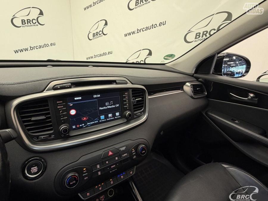 Черный Киа Соренто 2016 в Авиженяй, объемом двигателя 2.20 л и пробегом 184 тыс. км за 14900 €, фото 32 на AUTOMOTO.COM.LV