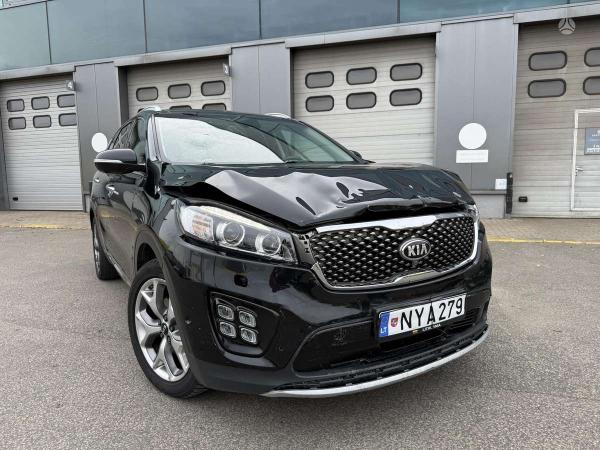 Melns Kia Sorento 2016 Viļņa, ar dzinēja tilpumu 2.20 L un nobraukumu 261 tūkst. km par 6650 €, foto 3 vietnē AUTOMOTO.COM.LV