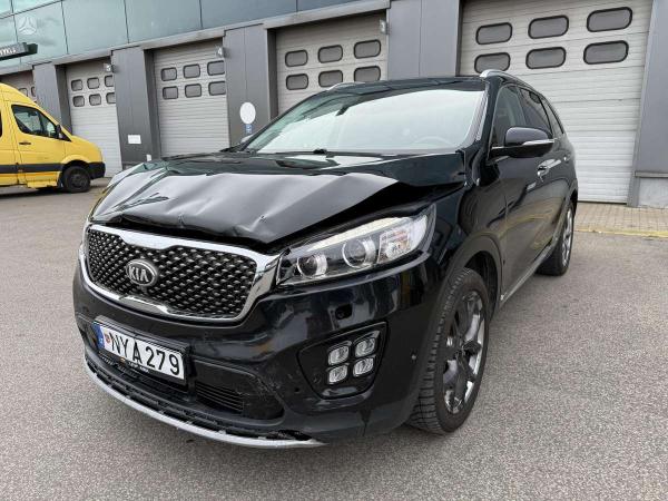 Melns Kia Sorento 2016 Viļņa, ar dzinēja tilpumu 2.20 L un nobraukumu 261 tūkst. km par 6650 €, foto 9 vietnē AUTOMOTO.COM.LV