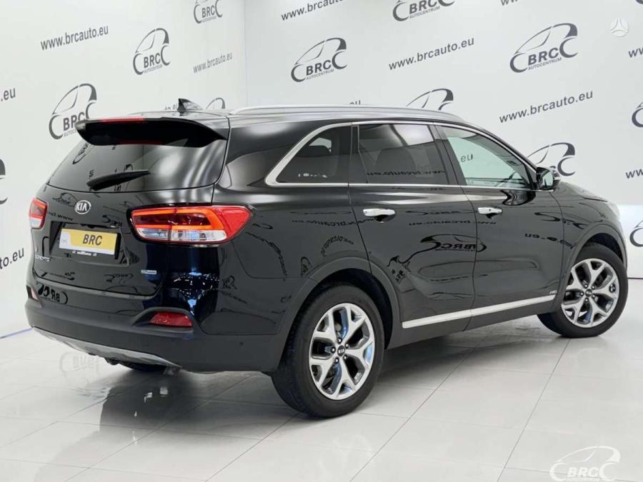 Melns Kia Sorento 2016 Viļņa, ar dzinēja tilpumu 2.20 L un nobraukumu 184 tūkst. km par 14500 €, foto 4 vietnē AUTOMOTO.COM.LV