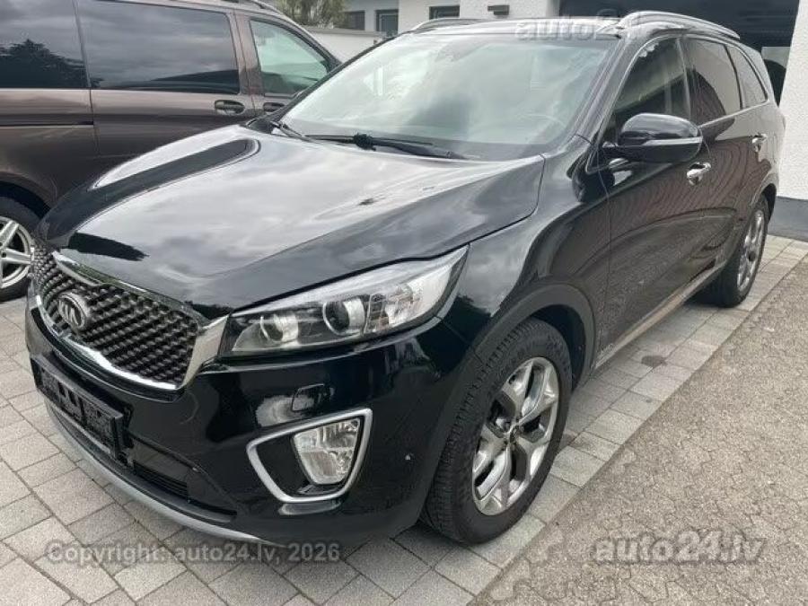 Melns Kia Sorento 2016 Tallina, ar dzinēja tilpumu 2.20 L un nobraukumu 141 tūkst. km par 18490 €, foto 1 vietnē AUTOMOTO.COM.LV
