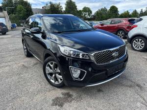 Melns Kia Sorento 2016 Alīta, ar dzinēja tilpumu 2.20 L un nobraukumu 188 tūkst. km par 15400 €, foto  vietnē AUTOMOTO.COM.LV