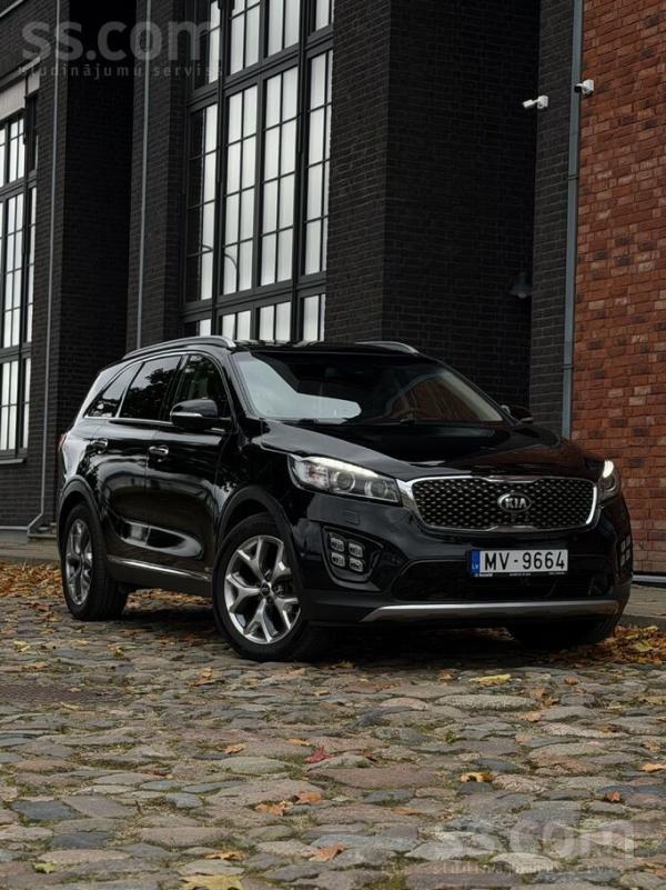 Kia Sorento 2016 Rīga vietnē Melns Kia Sorento 2016 Rīga, ar dzinēja tilpumu 2.20 L un nobraukumu 187 tūkst. km par 16599 €, foto 1 vietnē AUTOMOTO.COM.LV
