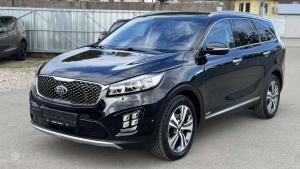 Black Kia Sorento 2017 in Telschi, with an engine capacity of 2.20 L and mileage of 157 thousand km for 17300 €, photo 4 on AUTOMOTO.COM.LV