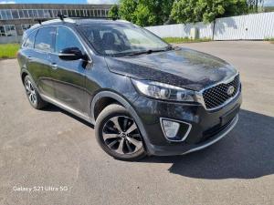 Black Kia Sorento 2017 in Jonava, with an engine capacity of 2.20 L and mileage of 166 thousand km for 4999 €, photo  on AUTOMOTO.COM.LV