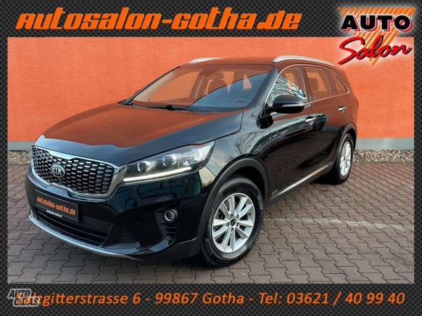 Melns Kia Sorento 2019 Kauņa, ar dzinēja tilpumu 2.20 L un nobraukumu 61 tūkst. km par 27437 €, foto 1 vietnē AUTOMOTO.COM.LV