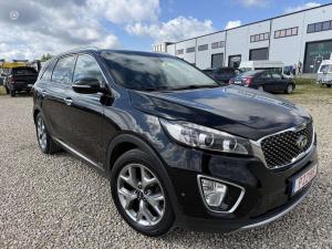 Black Kia Sorento 2016 in Vilnius, with an engine capacity of 2.20 L and mileage of 189 thousand km for 15750 €, photo  on AUTOMOTO.COM.LV