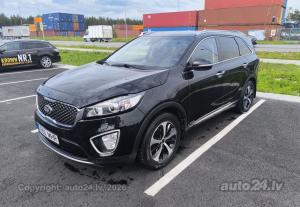 Melns Kia Sorento 2015 Tallina, ar dzinēja tilpumu 2.20 L un nobraukumu 289 tūkst. km par 9500 €, foto  vietnē AUTOMOTO.COM.LV