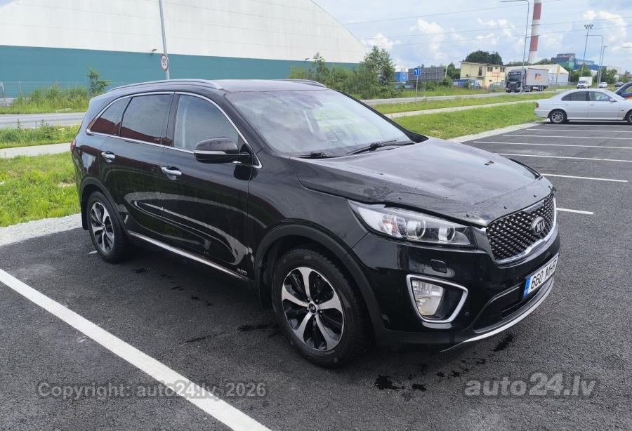 Melns Kia Sorento 2015 Tallina, ar dzinēja tilpumu 2.20 L un nobraukumu 289 tūkst. km par 9500 €, foto 5 vietnē AUTOMOTO.COM.LV