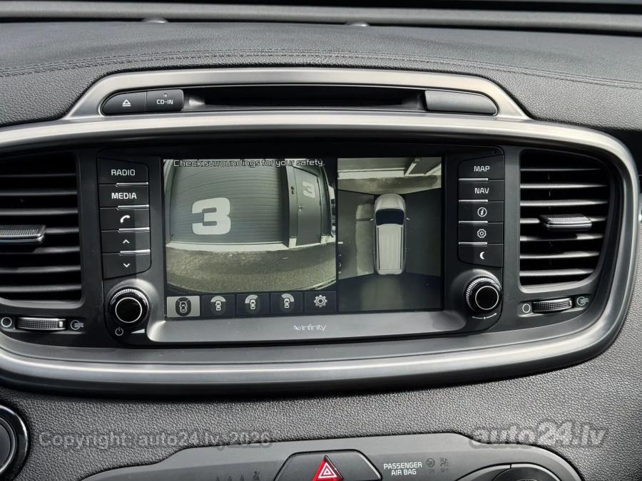 Черный Киа Соренто 2016 в Таллин, объемом двигателя 2.20 л и пробегом 58 тыс. км за 22995 €, фото 20 на AUTOMOTO.COM.LV