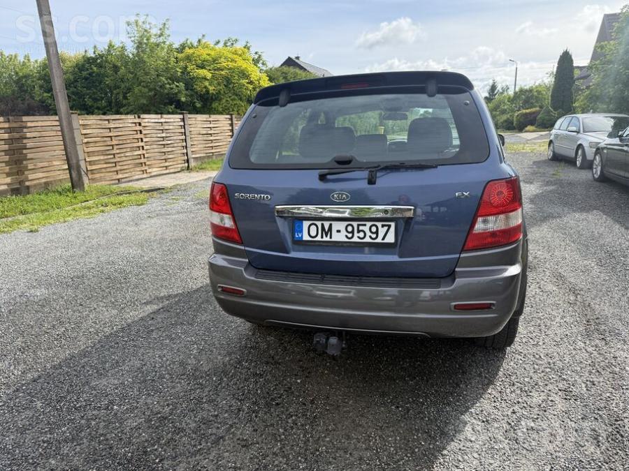 Zils Kia Sorento 2006 Saldus, ar dzinēja tilpumu 2.50 L un nobraukumu 194 tūkst. km par 3330 €, foto 9 vietnē AUTOMOTO.COM.LV