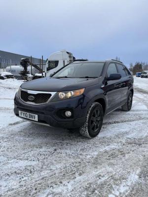 Zils Kia Sorento 2010 Panevēža, ar dzinēja tilpumu 2.20 L un nobraukumu 215 tūkst. km par 2500 €, foto  vietnē AUTOMOTO.COM.LV
