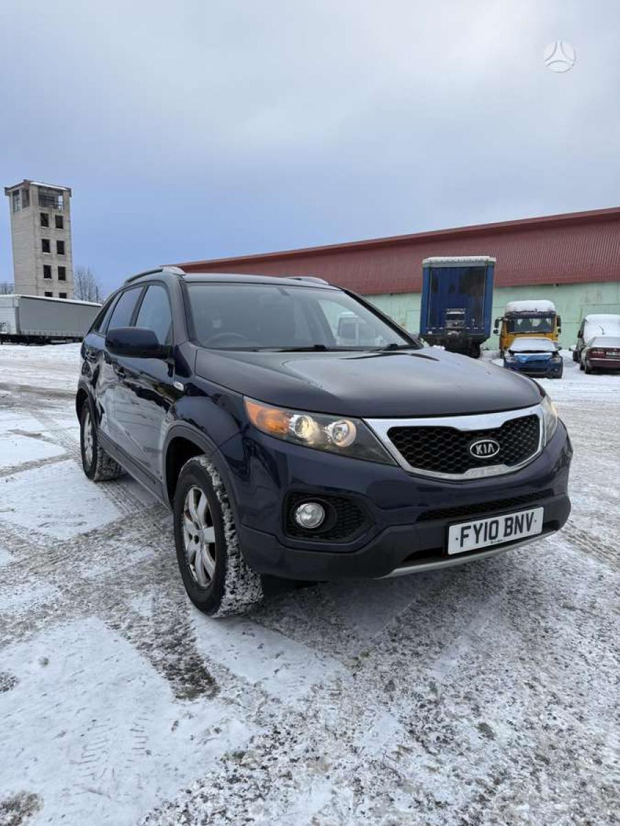 Zils Kia Sorento 2010 Panevēža, ar dzinēja tilpumu 2.20 L un nobraukumu 215 tūkst. km par 2500 €, foto 2 vietnē AUTOMOTO.COM.LV
