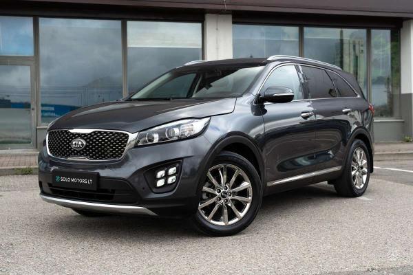 Zils Kia Sorento 2016 Viļņa, ar dzinēja tilpumu 2.00 L un nobraukumu 185 tūkst. km par 15750 €, foto 1 vietnē AUTOMOTO.COM.LV