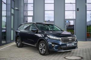 Zils Kia Sorento 2018 Kauņa, ar dzinēja tilpumu 2.20 L un nobraukumu 276 tūkst. km par 14950 €, foto  vietnē AUTOMOTO.COM.LV