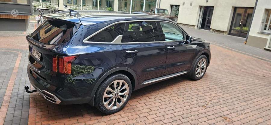 Zils Kia Sorento 2021 Rīga, ar dzinēja tilpumu 2.15 L un nobraukumu 100 tūkst. km par 32500 €, foto 6 vietnē AUTOMOTO.COM.LV