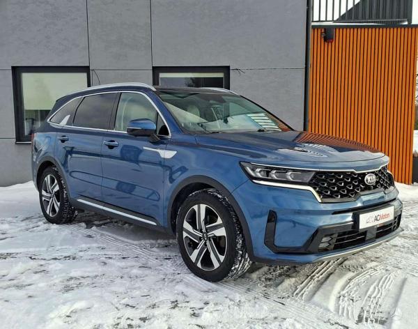Zils Kia Sorento 2021 Viļņa, ar dzinēja tilpumu 1.60 L un nobraukumu 133 tūkst. km par 30990 €, foto 2 vietnē AUTOMOTO.COM.LV