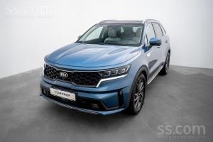 Blue Kia Sorento 2021 in Tallinn, with an engine capacity of 2.20 L and mileage of 172 thousand km for 26999 €, photo  on AUTOMOTO.COM.LV