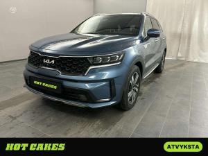 Blue Kia Sorento 2022 in Vilnius, with an engine capacity of 1.60 L and mileage of 101 thousand km for 29990 €, photo  on AUTOMOTO.COM.LV