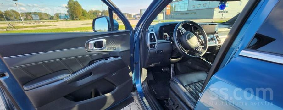 Zils Kia Sorento 2023 Rīga, ar dzinēja tilpumu 2.20 L un nobraukumu 85 tūkst. km par 42700 €, foto 9 vietnē AUTOMOTO.COM.LV