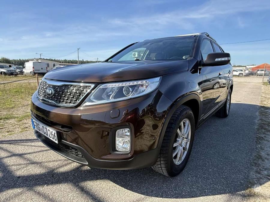 Brūns Kia Sorento 2014 Viļņa, ar dzinēja tilpumu 2.20 L un nobraukumu 235 tūkst. km par 10200 €, foto 1 vietnē AUTOMOTO.COM.LV