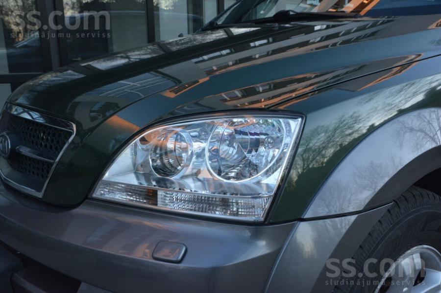 Zaļš Kia Sorento 2007 Rīga, ar dzinēja tilpumu 2.50 L un nobraukumu 205 tūkst. km par 2900 €, foto 7 vietnē AUTOMOTO.COM.LV
