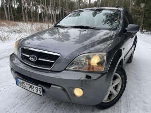 Grey Kia Sorento 2007 in Birstonas, with an engine capacity of 2.50 L and mileage of 150 thousand km for 2895 €, photo  on AUTOMOTO.COM.LV