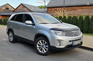 Grey Kia Sorento 2013 in Vilnius, with an engine capacity of 2.20 L and mileage of 270 thousand km for 6300 €, photo 4 on AUTOMOTO.COM.LV