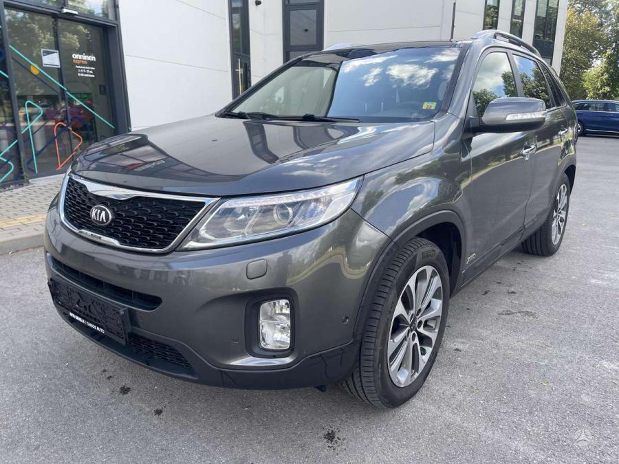 Pelēks Kia Sorento 2014 Kauņa, ar dzinēja tilpumu 2.20 L un nobraukumu 248 tūkst. km par 8950 €, foto 6 vietnē AUTOMOTO.COM.LV