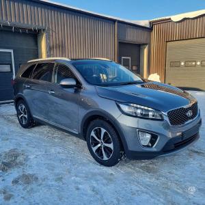 Pelēks Kia Sorento 2015 Tauragė, ar dzinēja tilpumu 2.20 L un nobraukumu 182 tūkst. km par 12700 €, foto  vietnē AUTOMOTO.COM.LV