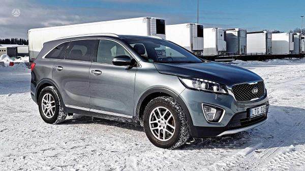 Pelēks Kia Sorento 2015 Viļņa, ar dzinēja tilpumu 2.20 L un nobraukumu 204 tūkst. km par 13990 €, foto 9 vietnē AUTOMOTO.COM.LV
