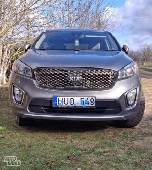 Pelēks Kia Sorento 2015 Viļņa, ar dzinēja tilpumu 2.20 L un nobraukumu 230 tūkst. km par 12999 €, foto  vietnē AUTOMOTO.COM.LV