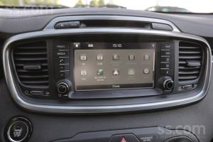 Pelēks Kia Sorento 2015 Rīga, ar dzinēja tilpumu 2.20 L un nobraukumu 156 tūkst. km par 16990 €, foto 16 vietnē AUTOMOTO.COM.LV