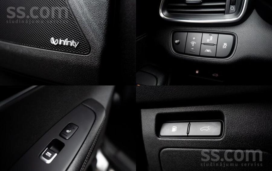 Grey Kia Sorento 2015 in Tallinn, with an engine capacity of 2.20 L and mileage of 229 thousand km for 13999 €, photo 15 on AUTOMOTO.COM.LV