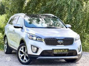 Grey Kia Sorento 2015 in Siauliai, with an engine capacity of 2.20 L and mileage of 201 thousand km for 15950 €, photo  on AUTOMOTO.COM.LV