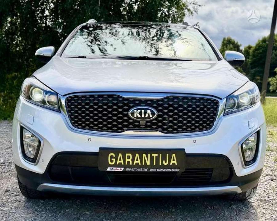 Pelēks Kia Sorento 2015 Šauļi, ar dzinēja tilpumu 2.20 L un nobraukumu 201 tūkst. km par 15950 €, foto 6 vietnē AUTOMOTO.COM.LV
