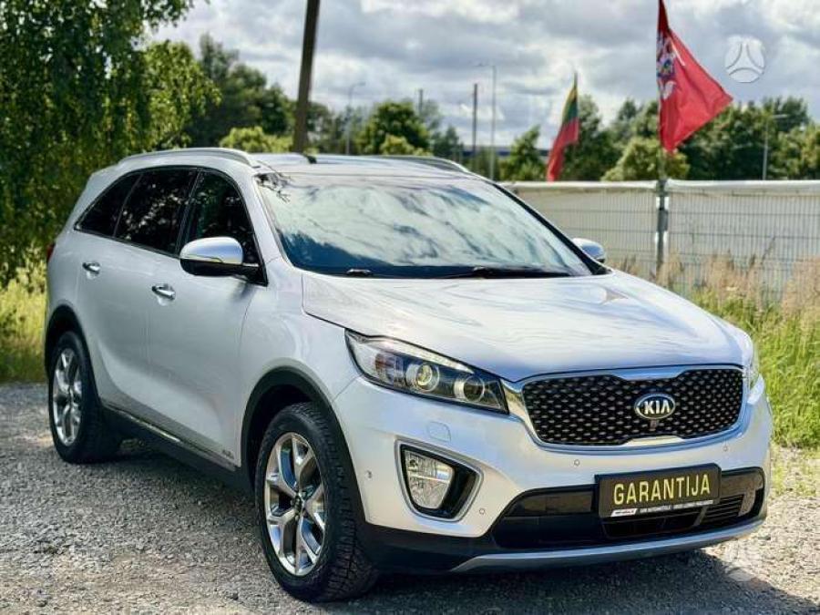 Pelēks Kia Sorento 2015 Šauļi, ar dzinēja tilpumu 2.20 L un nobraukumu 201 tūkst. km par 15950 €, foto 18 vietnē AUTOMOTO.COM.LV