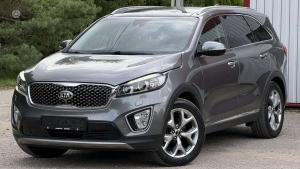 Pelēks Kia Sorento 2015 Ukmergė, ar dzinēja tilpumu 2.20 L un nobraukumu 331 tūkst. km par 11900 €, foto  vietnē AUTOMOTO.COM.LV