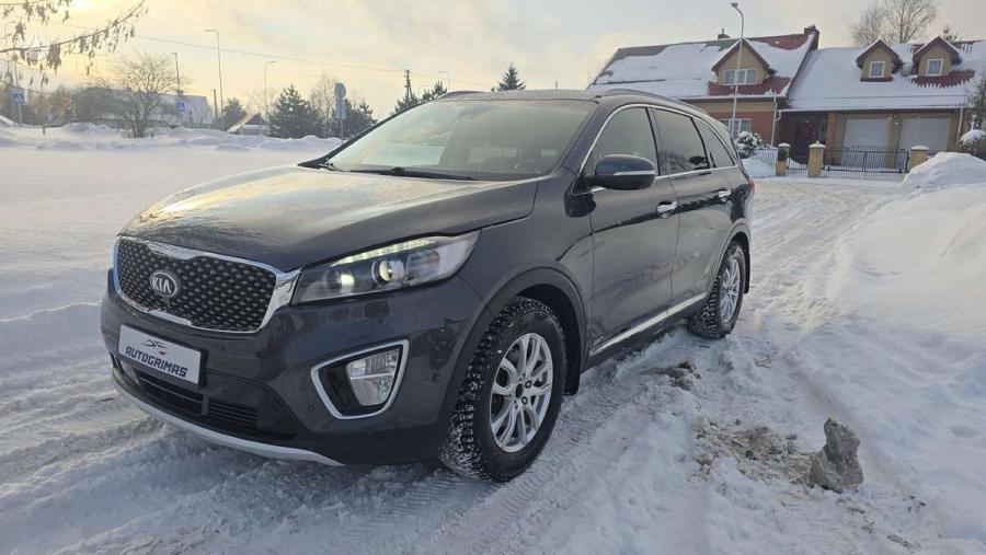 Pelēks Kia Sorento 2016 Šauļi, ar dzinēja tilpumu 2.20 L un nobraukumu 234 tūkst. km par 13800 €, foto 6 vietnē AUTOMOTO.COM.LV