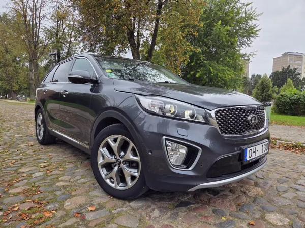 Pelēks Kia Sorento 2016 Jelgava, ar dzinēja tilpumu 2.20 L un nobraukumu 226 tūkst. km par 14400 €, foto 3 vietnē AUTOMOTO.COM.LV