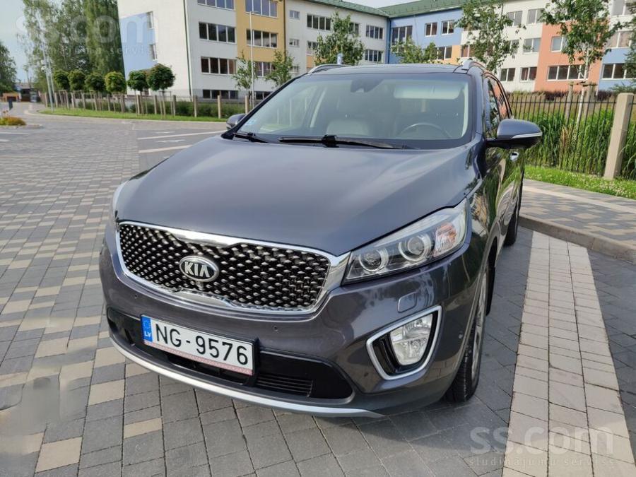 Pelēks Kia Sorento 2016 Jelgava, ar dzinēja tilpumu 2.20 L un nobraukumu 248 tūkst. km par 14900 €, foto 11 vietnē AUTOMOTO.COM.LV