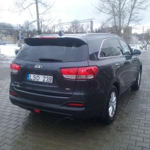 Pelēks Kia Sorento 2017 Viļņa, ar dzinēja tilpumu 2.36 L un nobraukumu 160 tūkst. km par 14500 €, foto 8 vietnē AUTOMOTO.COM.LV
