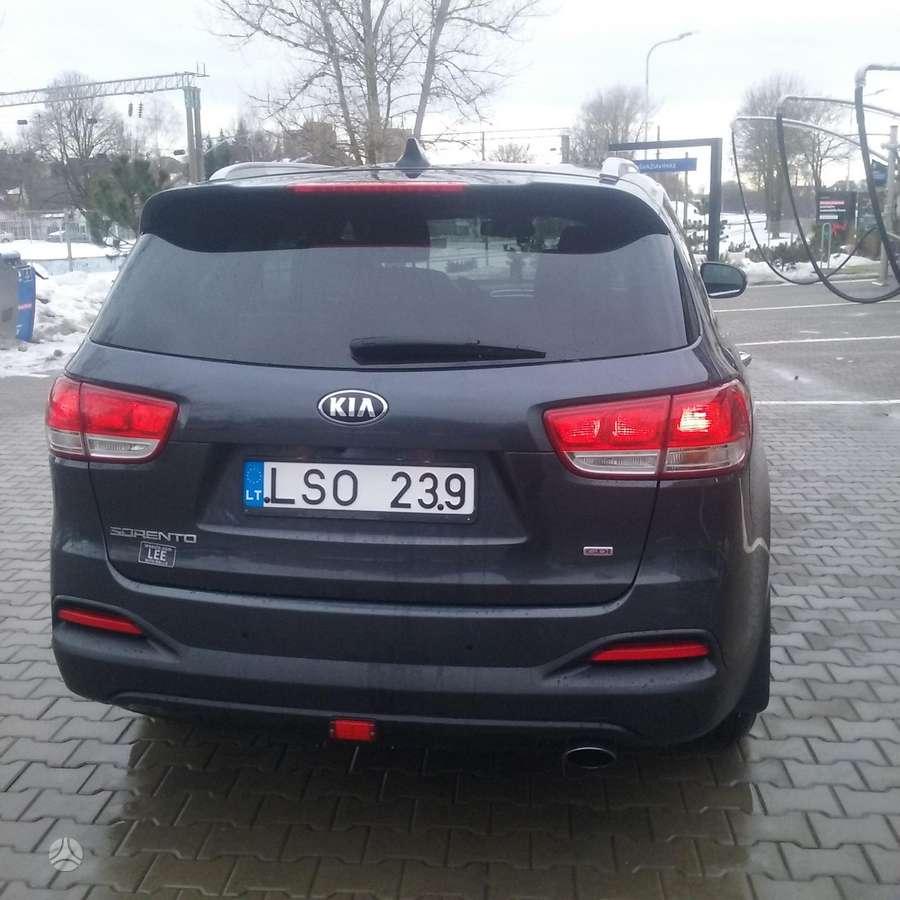 Pelēks Kia Sorento 2017 Viļņa, ar dzinēja tilpumu 2.36 L un nobraukumu 160 tūkst. km par 14500 €, foto 9 vietnē AUTOMOTO.COM.LV