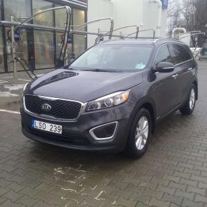 Pelēks Kia Sorento 2017 Viļņa, ar dzinēja tilpumu 2.36 L un nobraukumu 160 tūkst. km par 14500 €, foto 12 vietnē AUTOMOTO.COM.LV