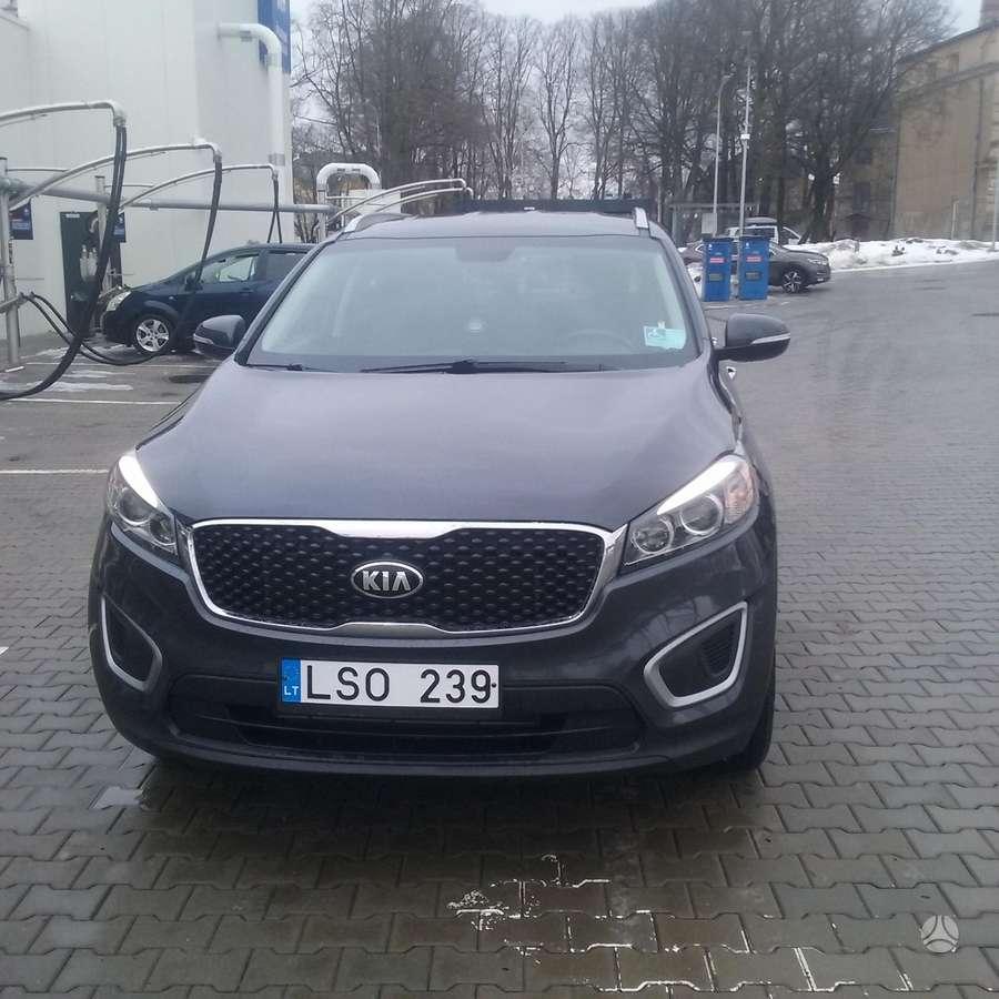 Pelēks Kia Sorento 2017 Viļņa, ar dzinēja tilpumu 2.36 L un nobraukumu 160 tūkst. km par 14500 €, foto 13 vietnē AUTOMOTO.COM.LV