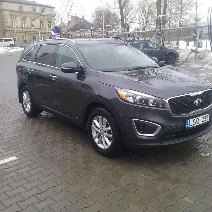 Pelēks Kia Sorento 2017 Viļņa, ar dzinēja tilpumu 2.36 L un nobraukumu 160 tūkst. km par 14500 €, foto 14 vietnē AUTOMOTO.COM.LV
