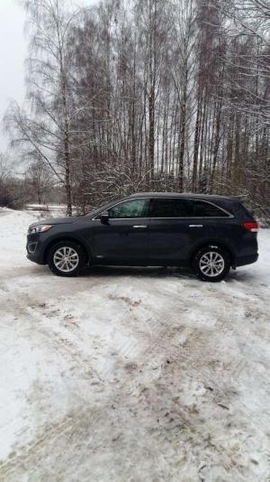Pelēks Kia Sorento 2017 Viļņa, ar dzinēja tilpumu 2.36 L un nobraukumu 160 tūkst. km par 14500 €, foto 18 vietnē AUTOMOTO.COM.LV
