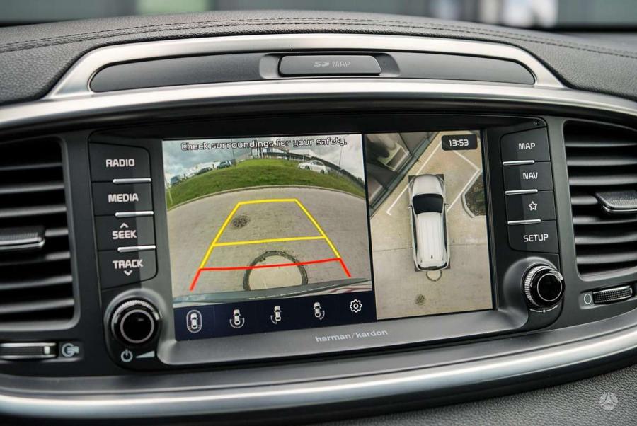 Pelēks Kia Sorento 2017 Kauņa, ar dzinēja tilpumu 2.20 L un nobraukumu 139 tūkst. km par 18950 €, foto 18 vietnē AUTOMOTO.COM.LV